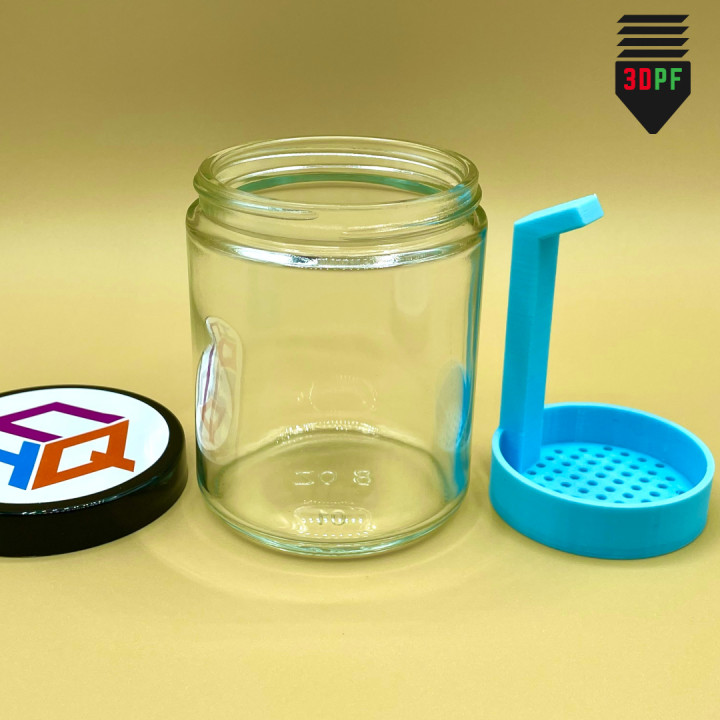 3D Printable Terp Pearl Cleaner / Jewelry Cleaner by MysticMesh3D