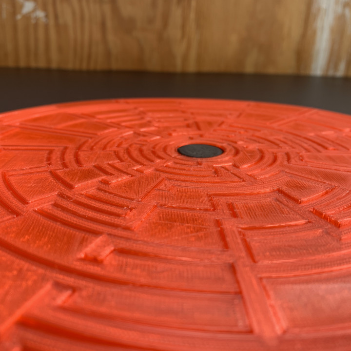 3D Printable Large Circle Puzzle 1 by Jordan Dubois