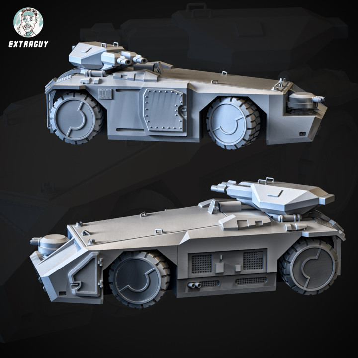 3D Printable APC 15mm 3D Printable by Extra Guy
