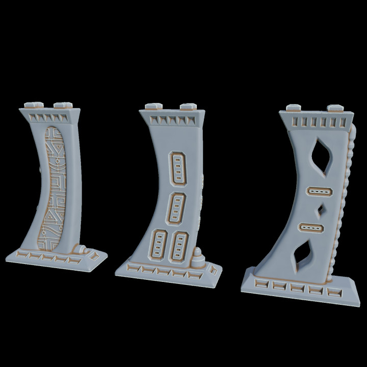 3D Printable Monorail kimondo and riveted by Terrain4Print