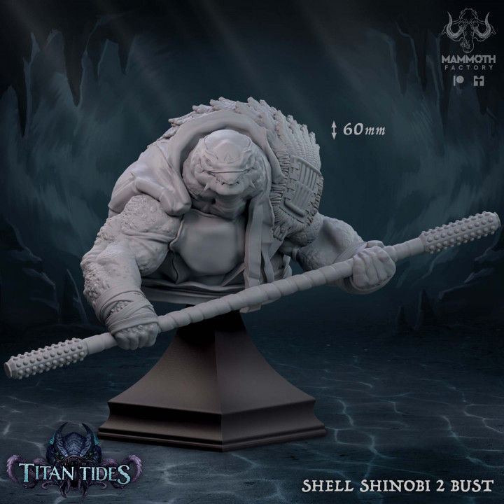 3D Printable Titan Tides Collection (+ 5e Adventure) by Mammoth Factory