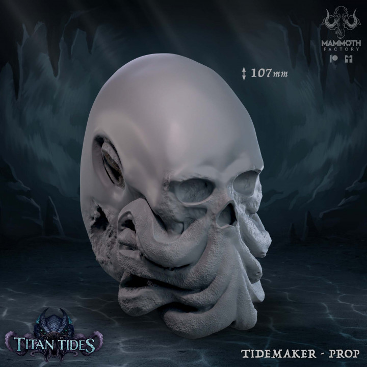 3D Printable Titan Tides Collection (+ 5e Adventure) by Mammoth Factory