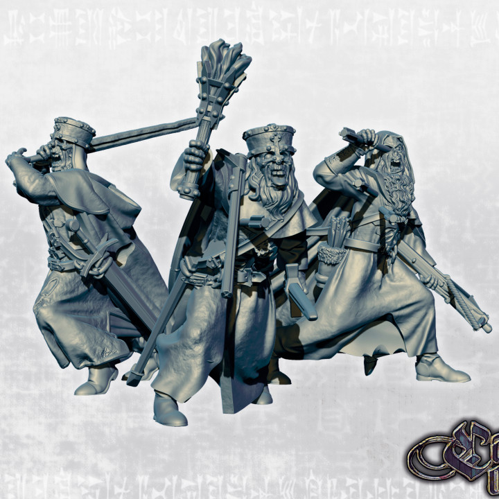 3D Printable Revived Calatrava Knights - Garrison Set - JULY'S TRIBES ...