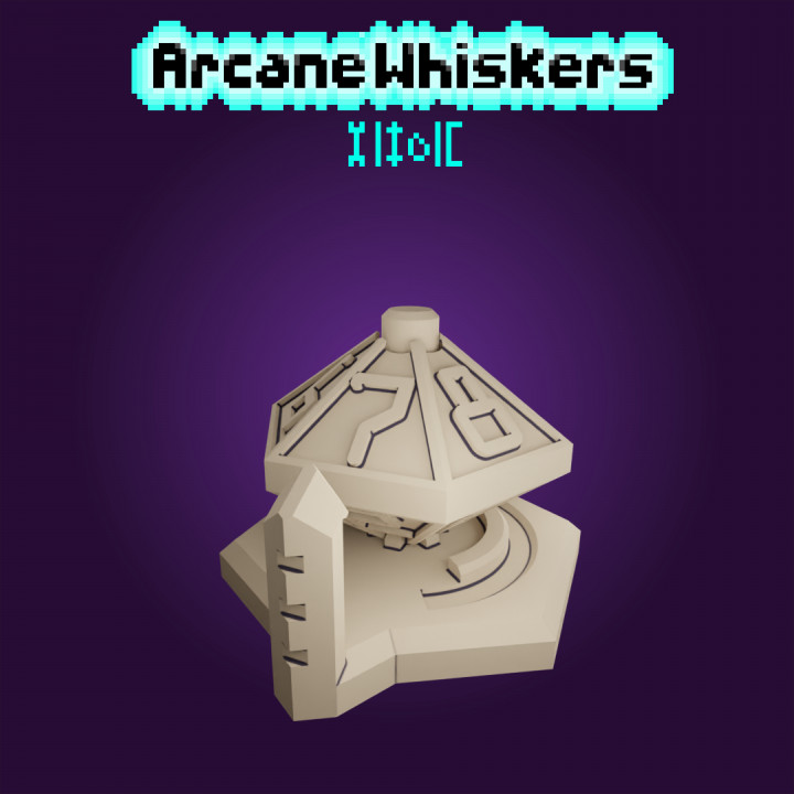 3D Printable Hex point tracker by Arcane Whiskers
