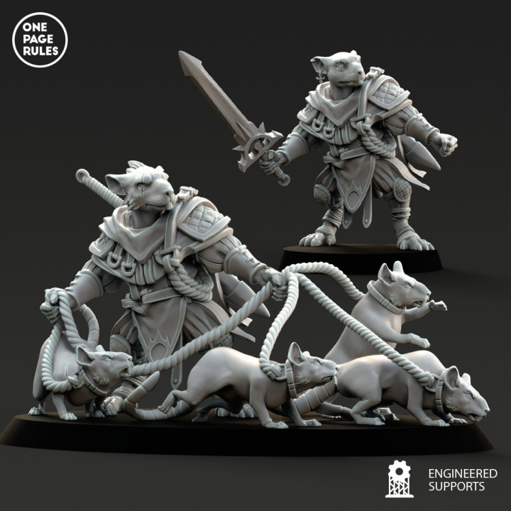 3D Printable Ratmen - Army Bundle #2 by One Page Rules