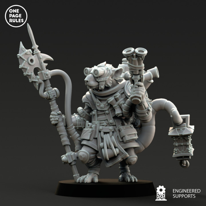 3D Printable Ratmen - Army Bundle #2 by One Page Rules