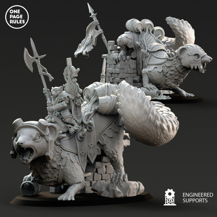3D Printable Ratmen - Army Bundle #3 by One Page Rules