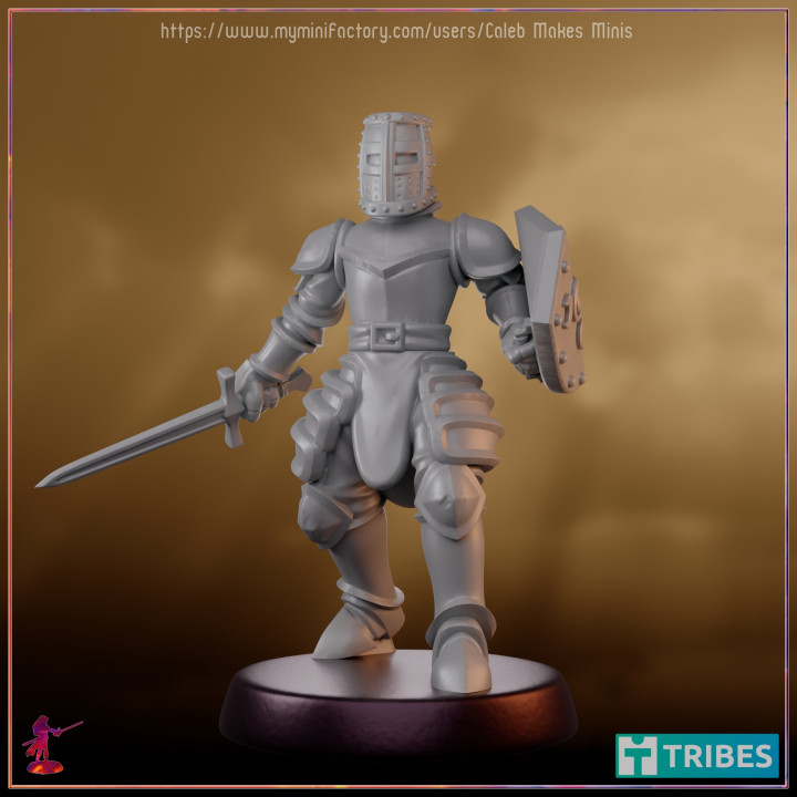 3D Printable Modular Soldiers [PRE-SUPPORTED] | Three Moons Order ...