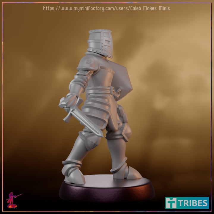 3D Printable Modular Soldiers [PRE-SUPPORTED] | Three Moons Order ...