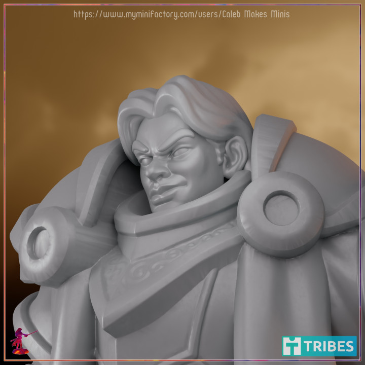 3D Printable Grand Abbot "Jacob Lennox" [PRE-SUPPORTED] | Three Moons ...