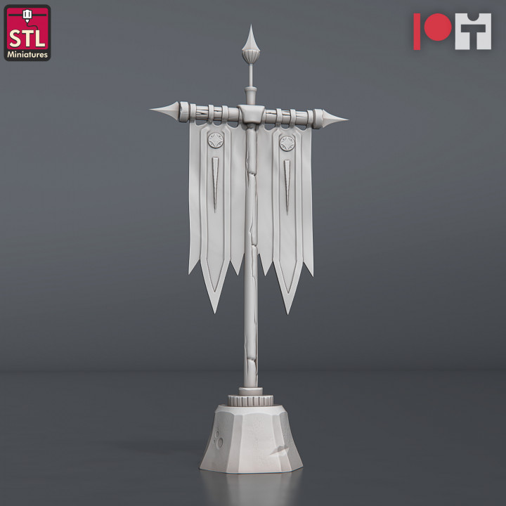 3D Printable Jousting Set by STL Miniatures