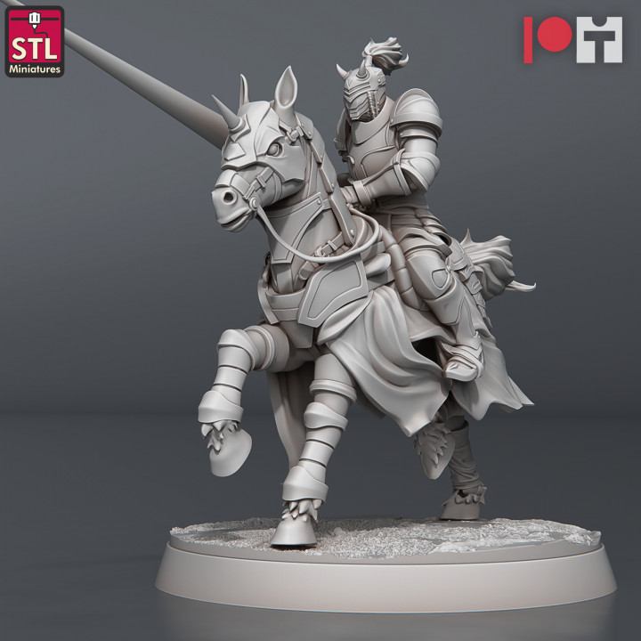 3D Printable Jousting Set by STL Miniatures