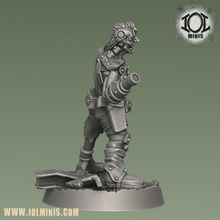 3D Printable Cyborg Imposter by Imitation of Life Miniatures