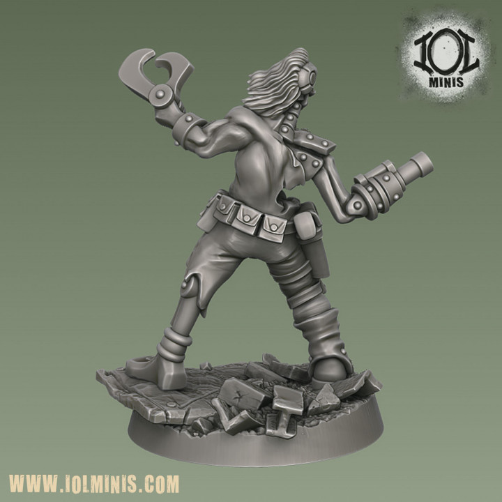 3D Printable Cyborg Imposter by Imitation of Life Miniatures