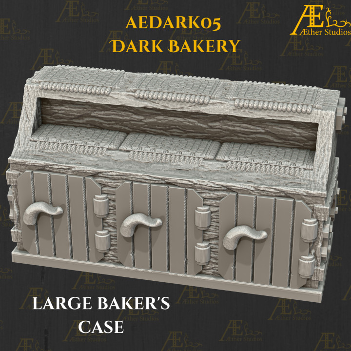 3D Printable AEDARK05 - Dark Bakery by Aether Studios