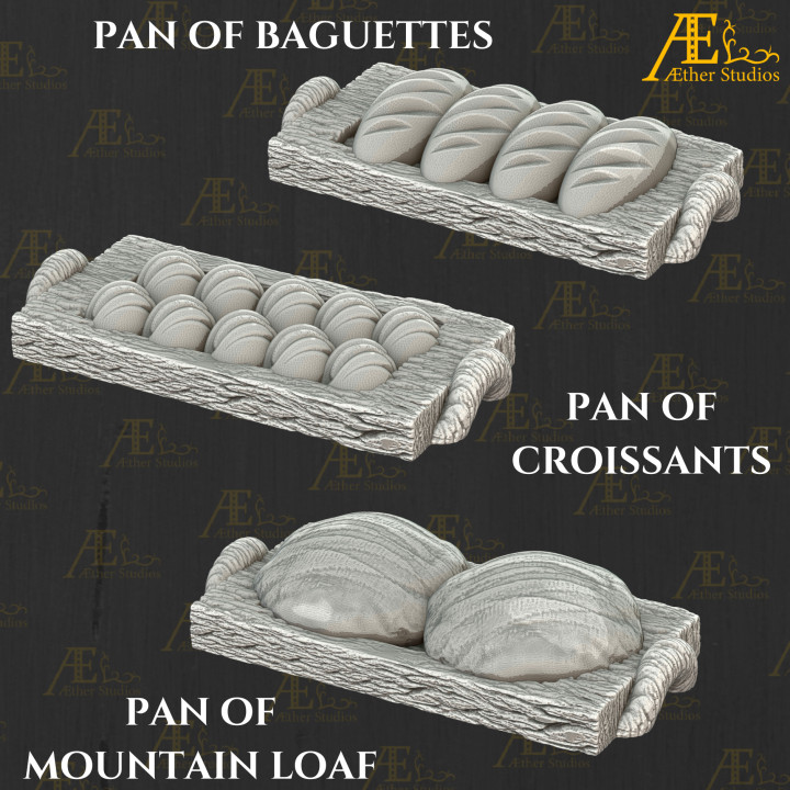 3D Printable AEDARK05 - Dark Bakery by Aether Studios