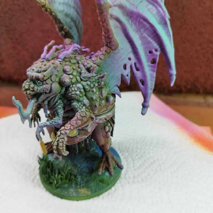 3D Print of Frogoliath, Terror of the Swamp by Hyorinmaru