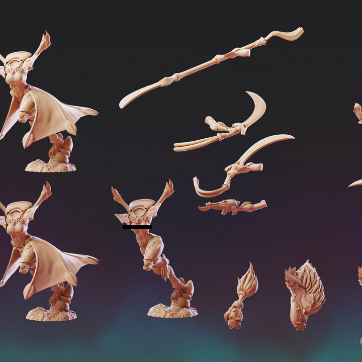 3D Printable Space Elf Wailing Phantom Leader Loyalty Reward by ...