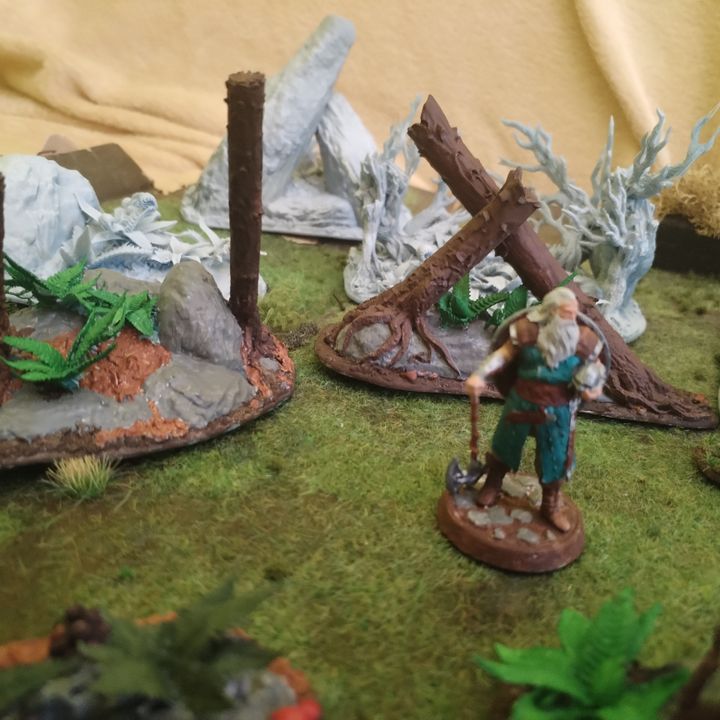 3D Print of The Fern Forest /Terrain/ /Pre-supported/ by balzsjuhsz