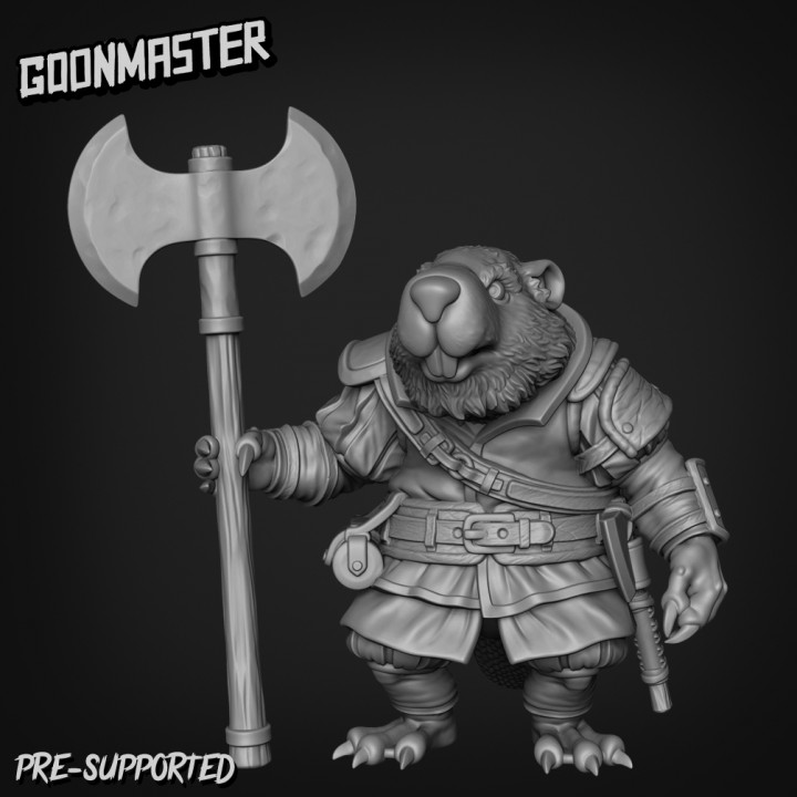 3D Printable Battle Beavers Release by Goon Master