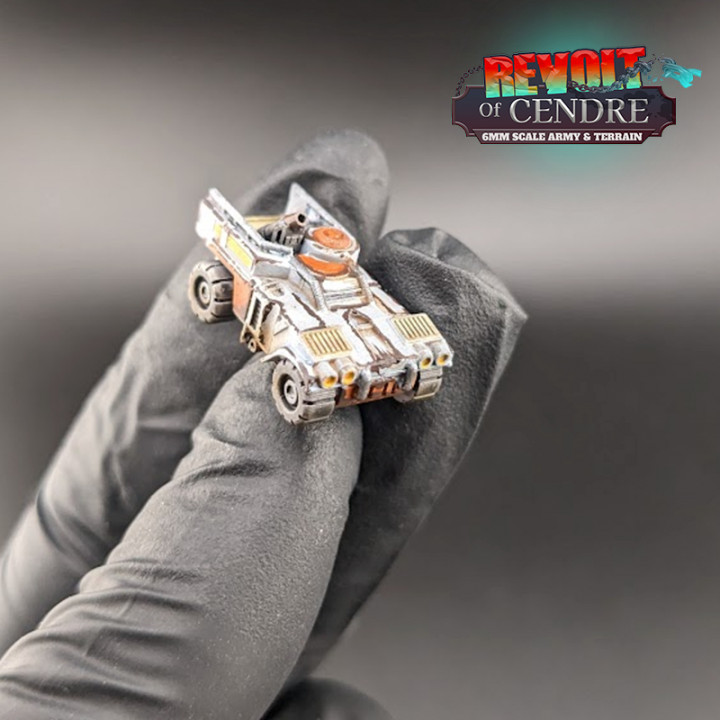 3D Printable Revolt of Cendre - Prospector Buggy by Bishok