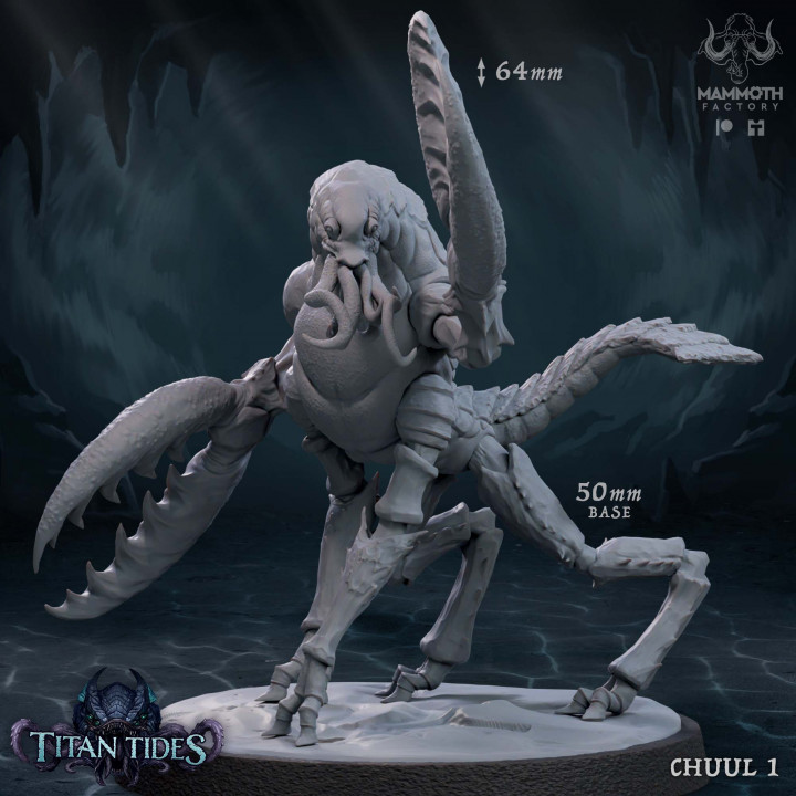 3d Printable Chuul 1 By Mammoth Factory