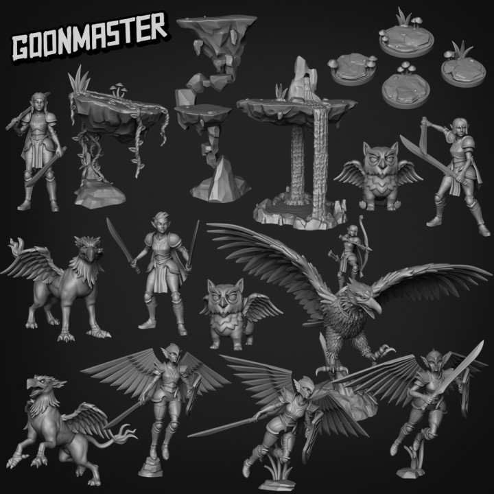 3D Printable Sky Elves Release by Goon Master