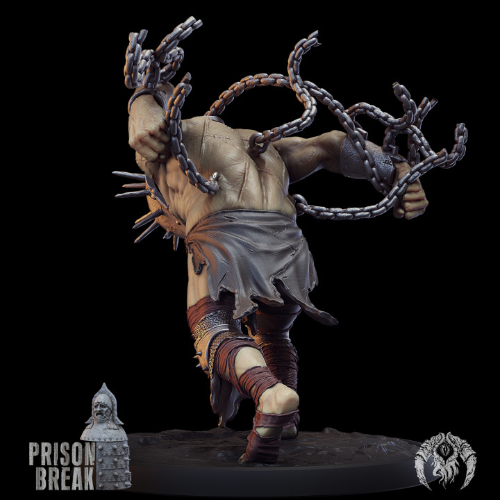 3D Printable Prison Break: Miniatures Collection by Bestiarum Miniatures