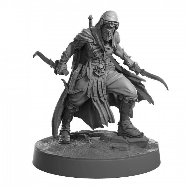 3D Printable Guild Assassins by Creature Caster