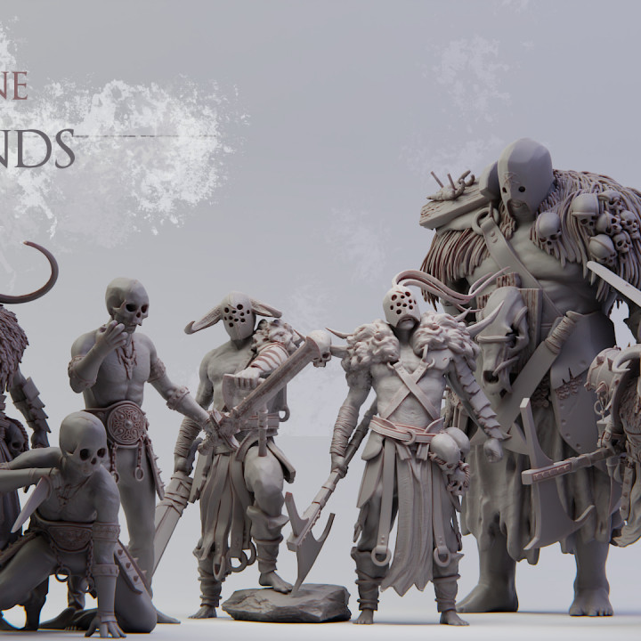 3D Printable Badlands - July Release [Realsteone] by realsteone miniatures