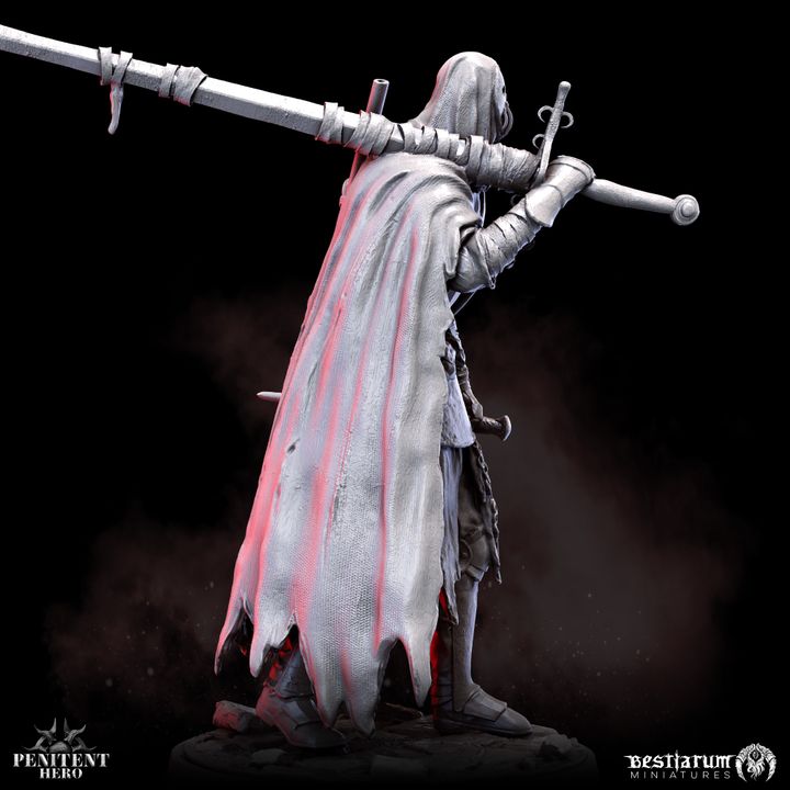 3D Printable The Vagabond Knight | Lone Heroes | Hero by Bestiarum ...