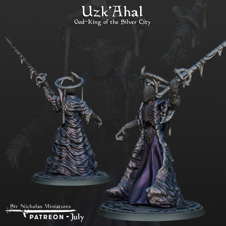 3D Printable Uzk'Ahal by Sir Nicholas Miniatures