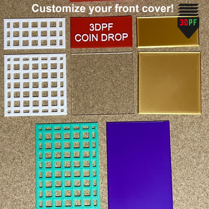 3D Printable Coin Drop Game by MysticMesh3D