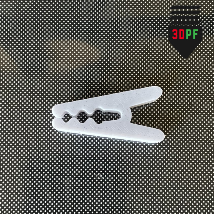 3D Printable Small Clip by MysticMesh3D