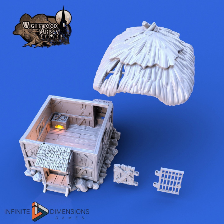 3D Printable Infirmary of the Plagued by Infinite Dimensions Games