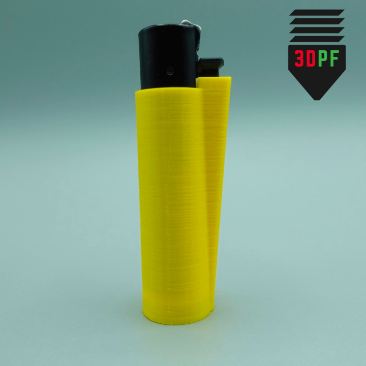 3D Printable Clipper Lighter Case by MysticMesh3D