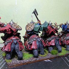 3D Printable Heavy Dwarf Cavalry - Highlands Miniatures by Highlands ...