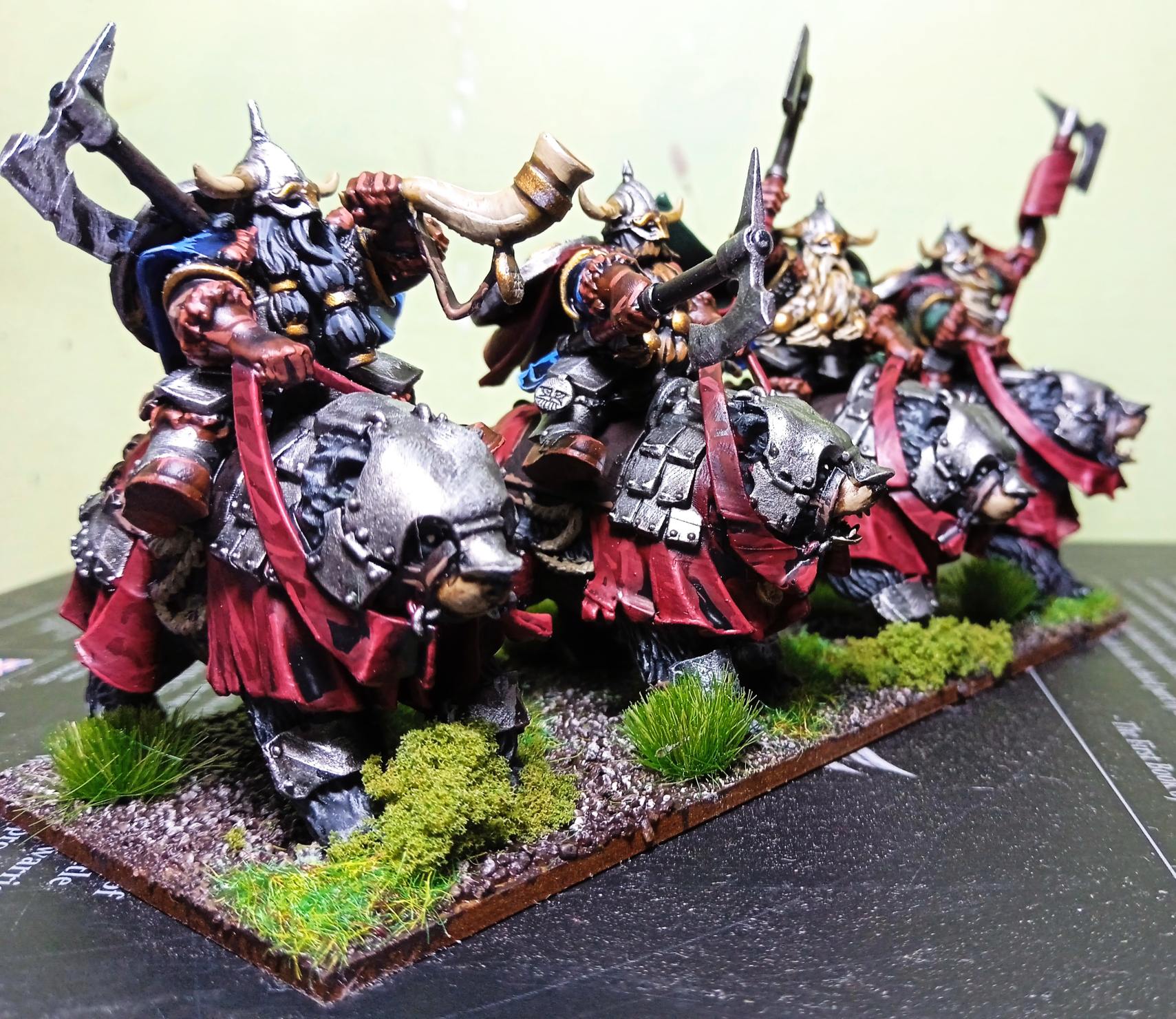 3D Printable Heavy Dwarf Cavalry - Highlands Miniatures by Highlands ...