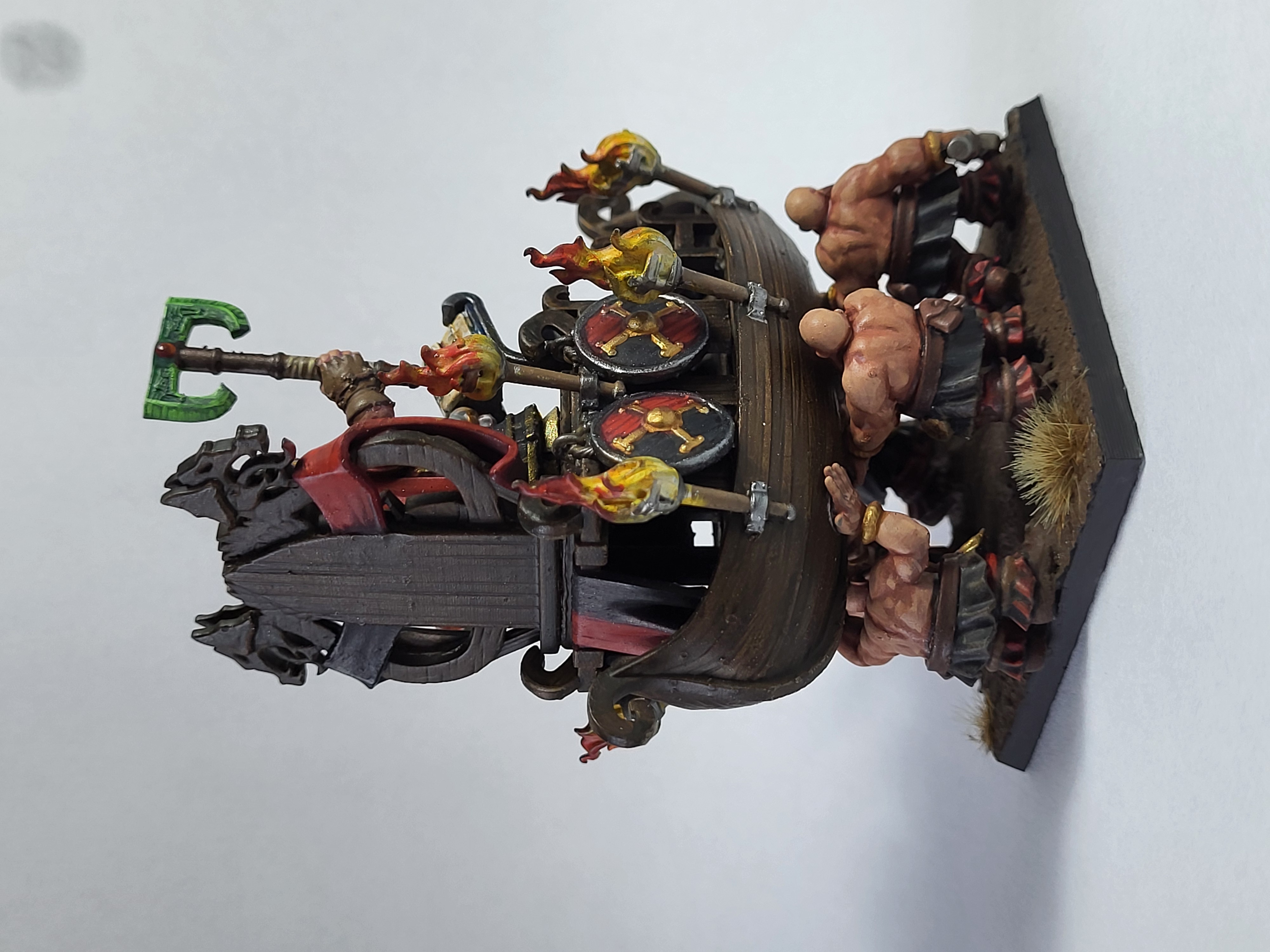 3D Printable Dwarf King on Throne - Highlands Miniatures by Highlands ...