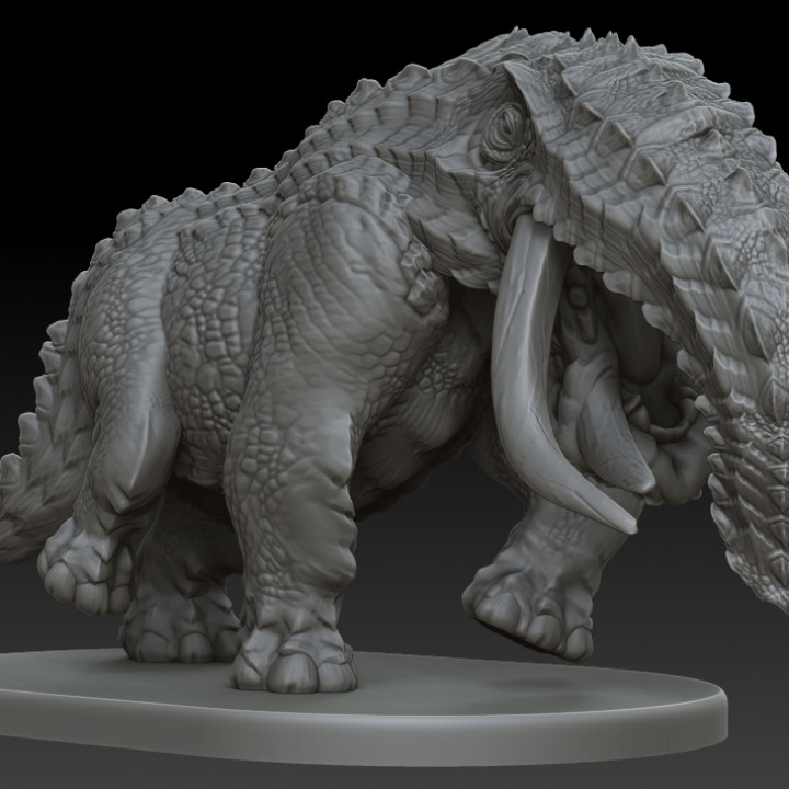 3D Printable Crocodon by Wundervale Games