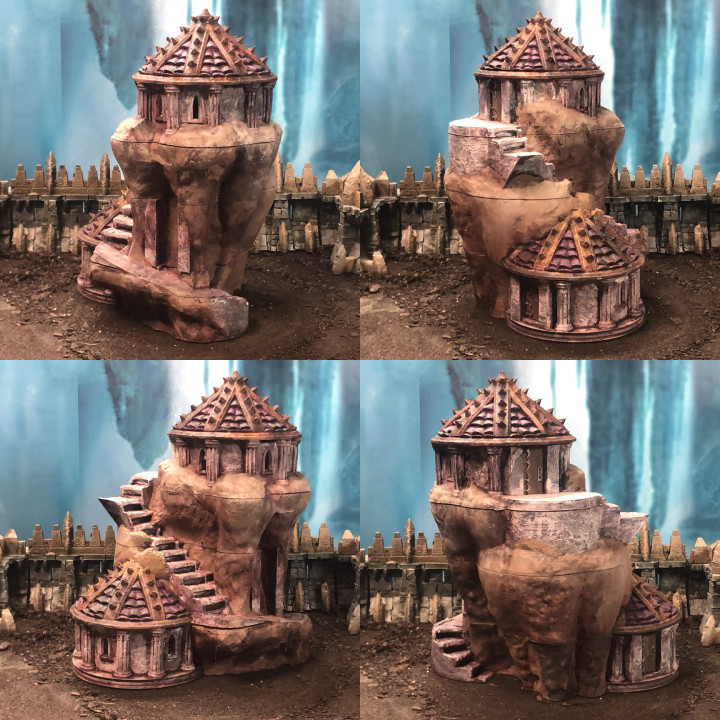 Drow House 3D Printable Drow House 1 And Ruin By GameScape3D