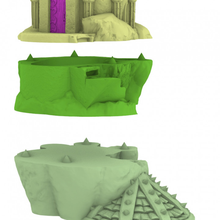 3D Printable Drow House #2 by GameScape3D