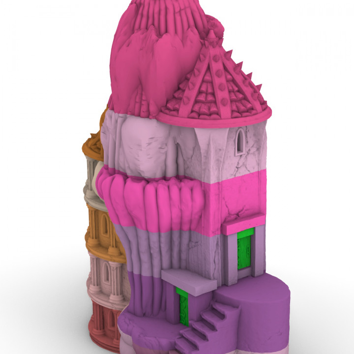 3D Printable Drow House 4 by GameScape3D