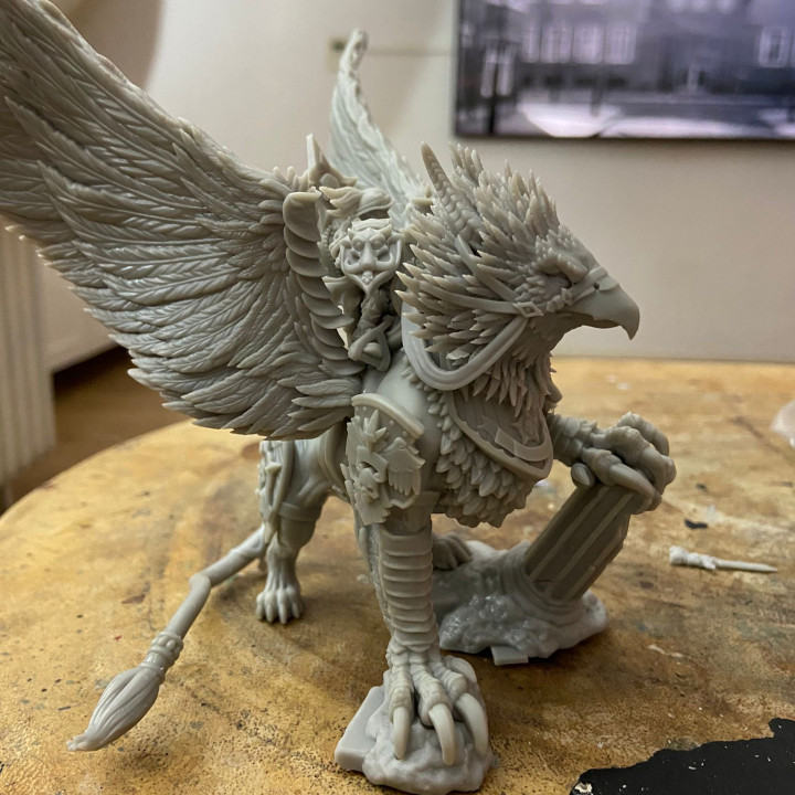 3D Print of Battle Master on Griffon (Captain) - Human Empire by ...