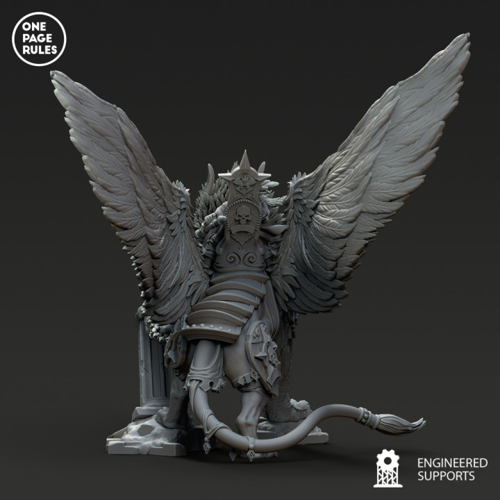 3D Printable Battle Master on Griffon (Captain) - Human Empire by One ...