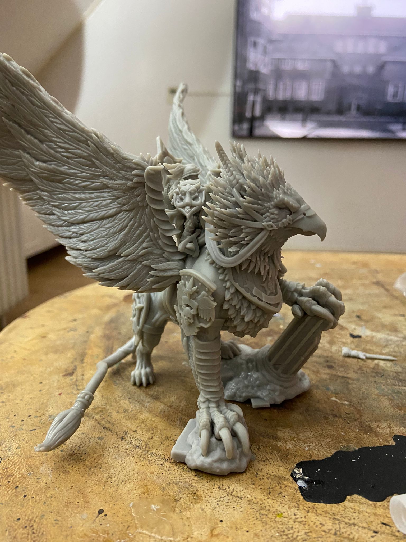 3D Printable Battle Master on Griffon (Captain) - Human Empire by One ...