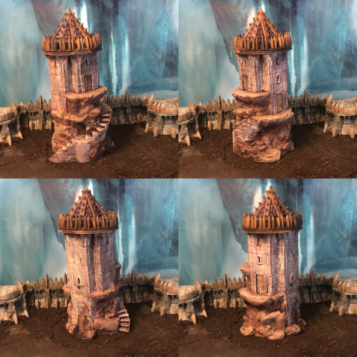 3D Printable Drow House 5 by GameScape3D