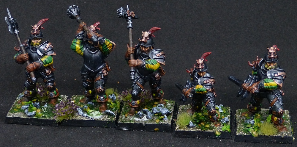 3D Printable Elite Weapon Masters - Human Empire by One Page Rules