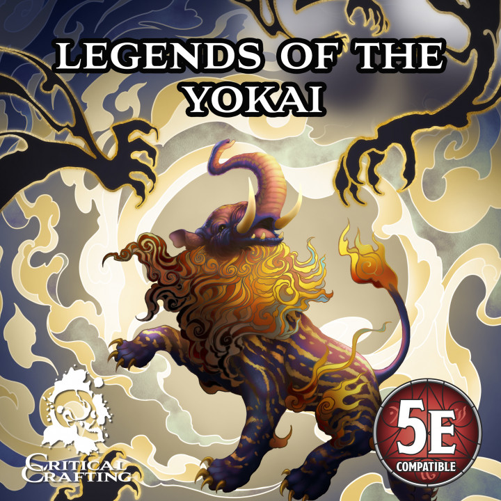 3D Printable Legends of the Yokai by Dillon Olney