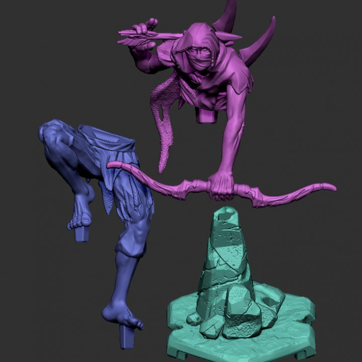 3D Printable Rogue ( Conqueror Armor Set ) by Dragun Studios